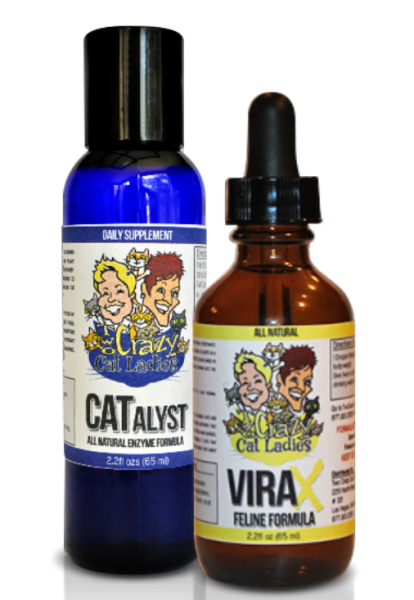 ViraX for FeLV | Two Crazy Cat Ladies