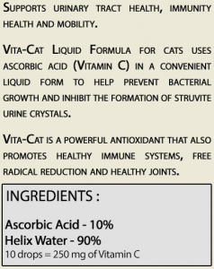 Vita-Cat Vitamin C Formula for Cats | Two Crazy Cat Ladies
